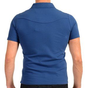 Scuderia Ferrari | Shirts | Scuderia Ferrari Mens Piquet Detail Blue ...